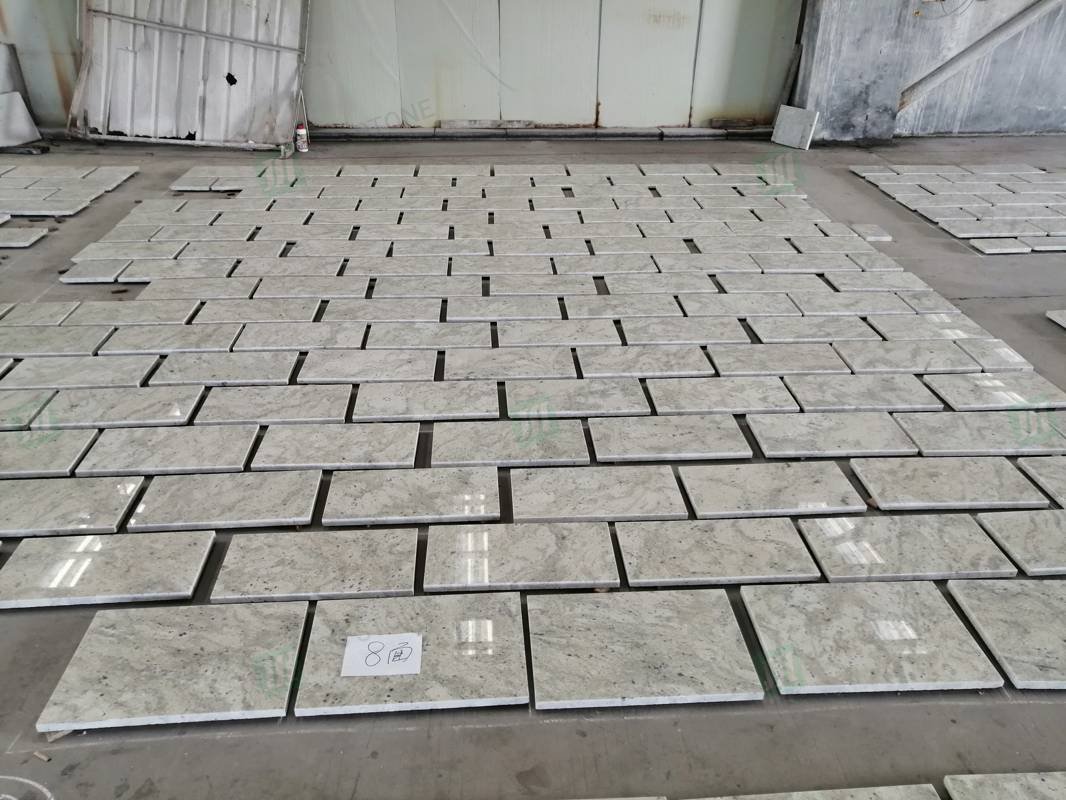 Andromeda White Granite Floor Tiles