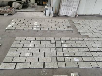 Andromeda White Granite Floor Tiles