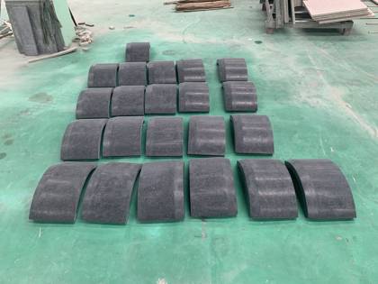 Angkor Black Granite Hollow Round Column Cladding