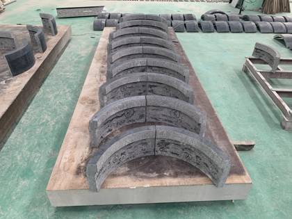 Angkor Black Granite Hollow Round Column Cladding