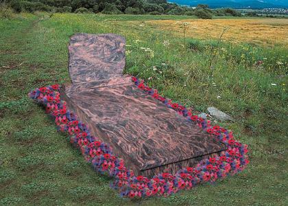 Customized Natural Stone Granite Monument Tombstone