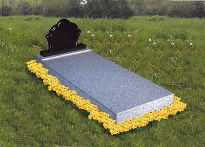 Customized Natural Stone Granite Monument Tombstone