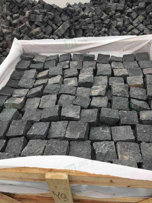 G684 Flamed Basalt Granite
