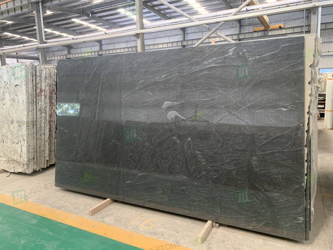 Jet Mist Granite Slab