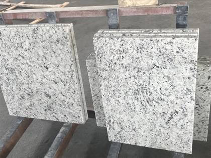 USA Prefabricated White Rose Granite Kitchen Countertop