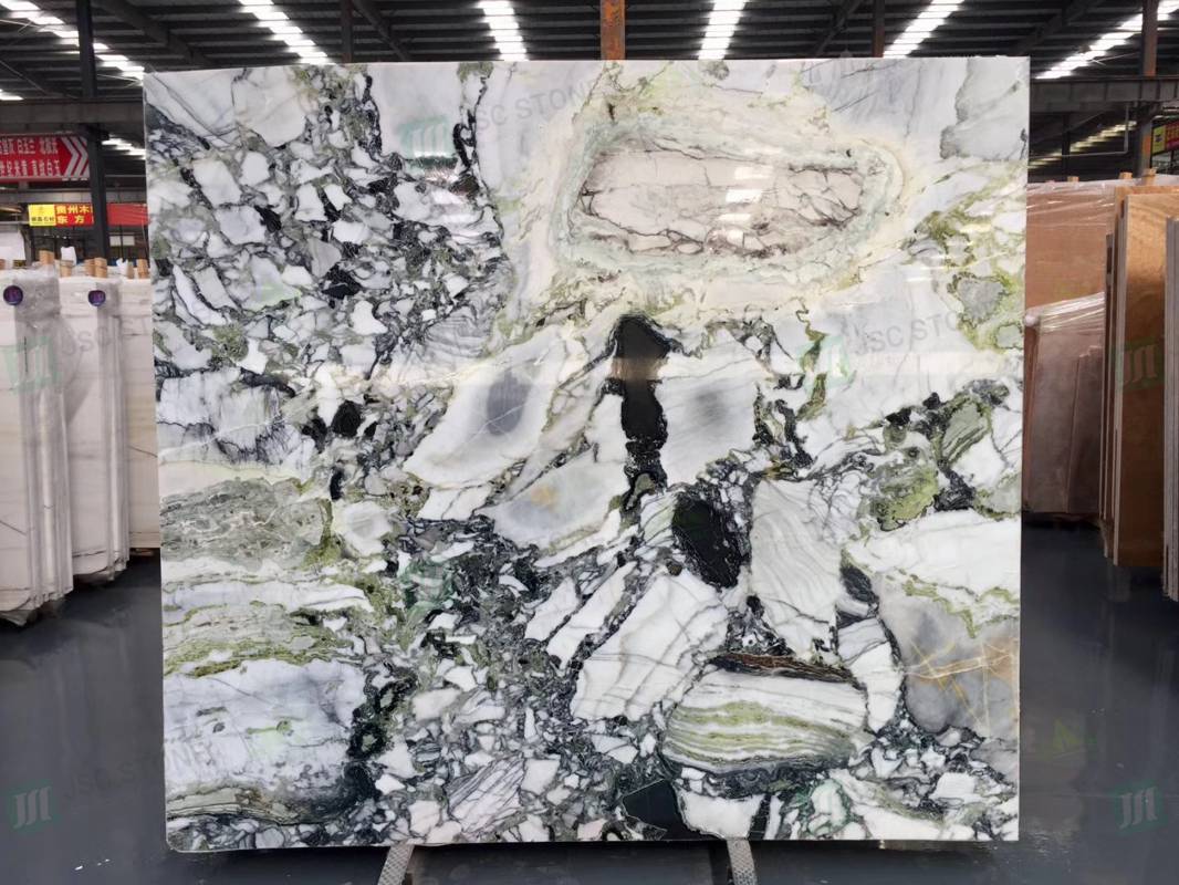 Luxury Stone Ice Emerald Marble Ice Jade Marble
