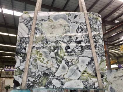 Luxury Stone Ice Emerald Marble Ice Jade Marble